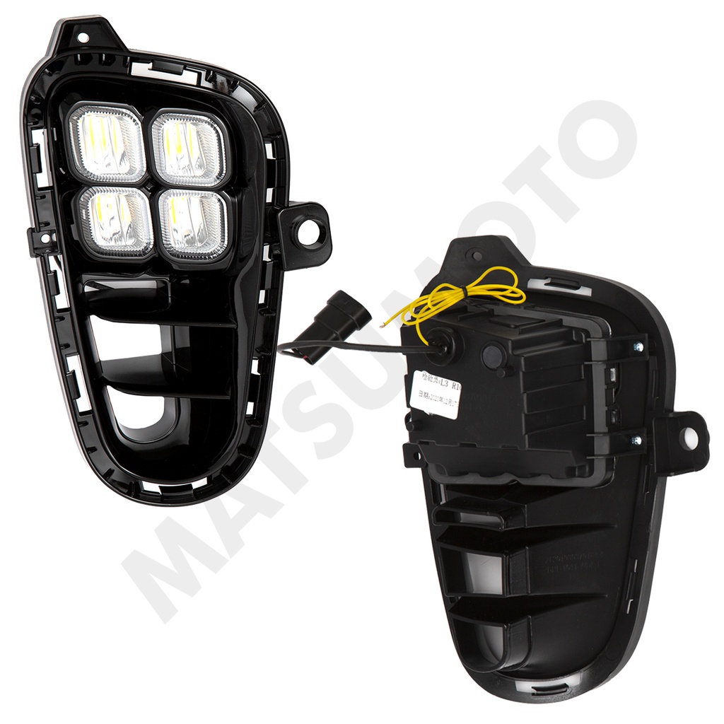 Kit DRL Biseles con Led Blanca - Luz Intermitente Kia Rio (2017-2020 ...