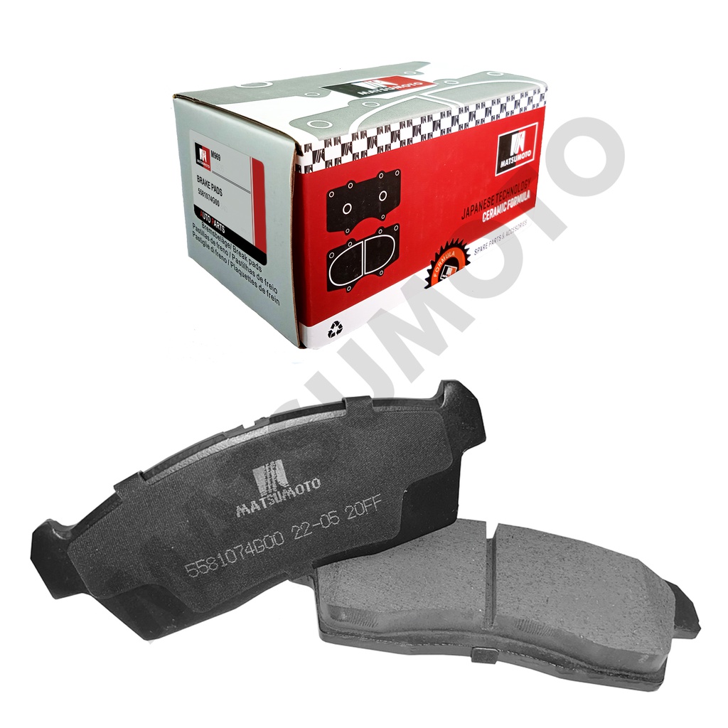 M969 Pastillas de Freno Ceramica Delantera Suzuki Alto | matsumotoparts.com