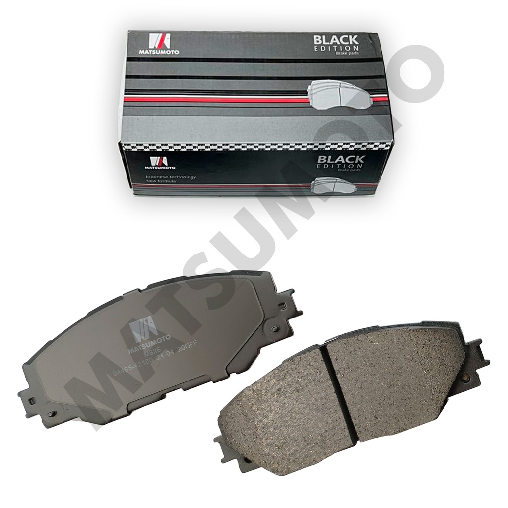 M826 - Pastilla de Freno Low Metal Black Edition Delanteras Toyota Rav4 ...