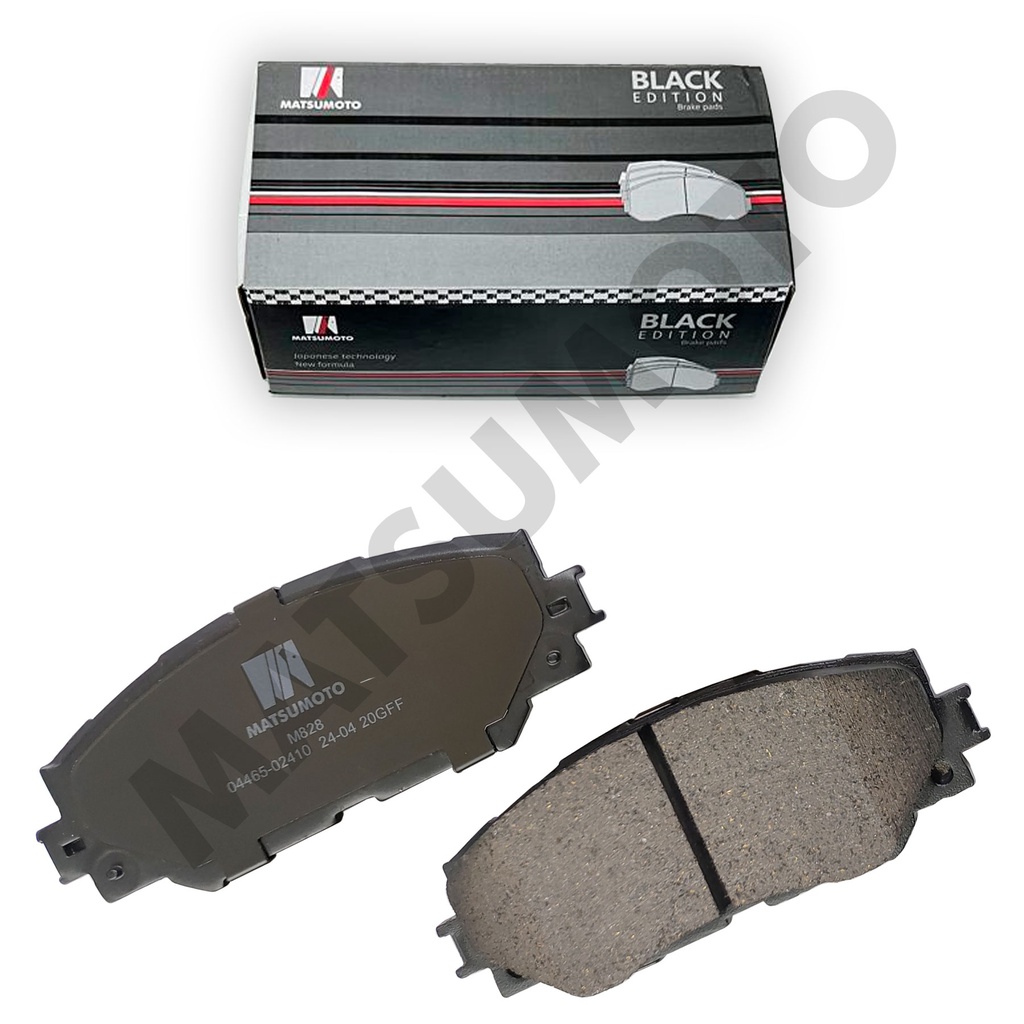 M828 - Pastilla de Freno Low Metal Black Edition Delanteras Toyota ...