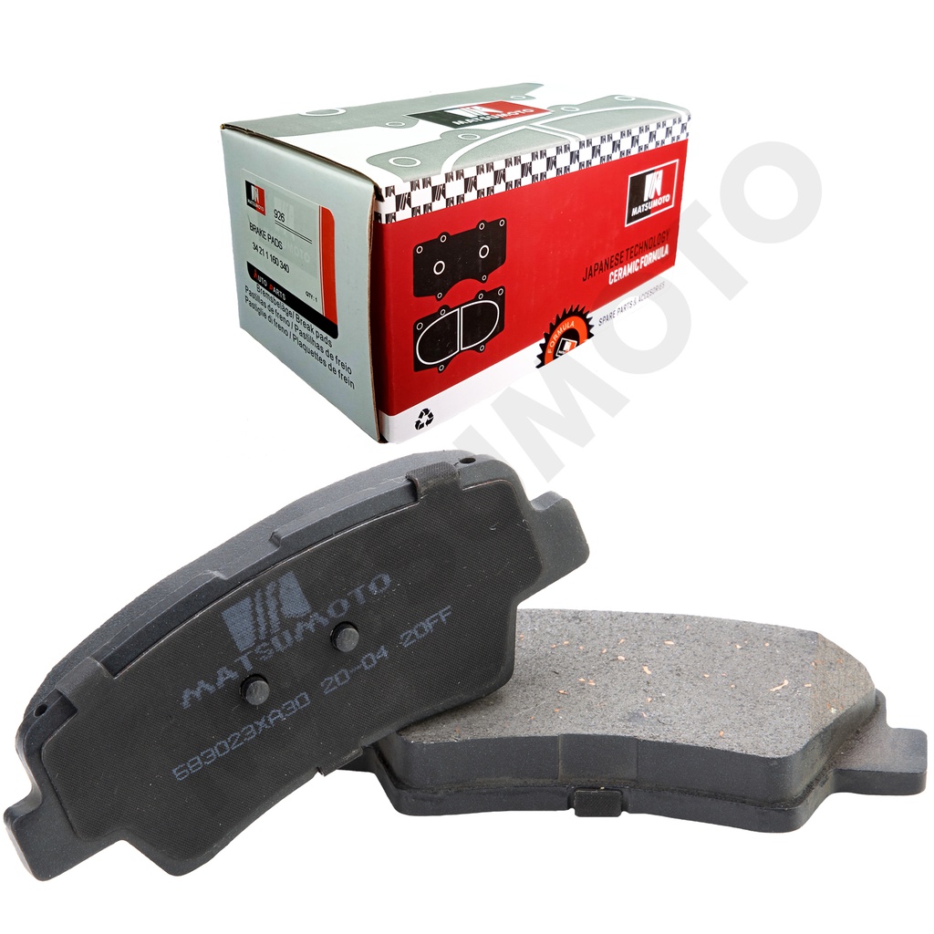 M1116/M1117/M1125/M1172/M1173 - Pastillas de Freno Cerámica Traseras ...