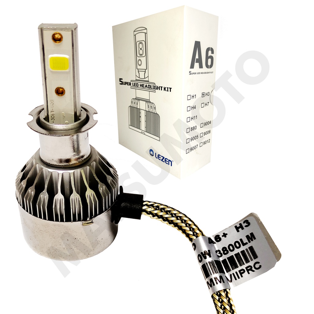 KIT Ampolletas Led H3 Led 6000K | matsumotoparts.com