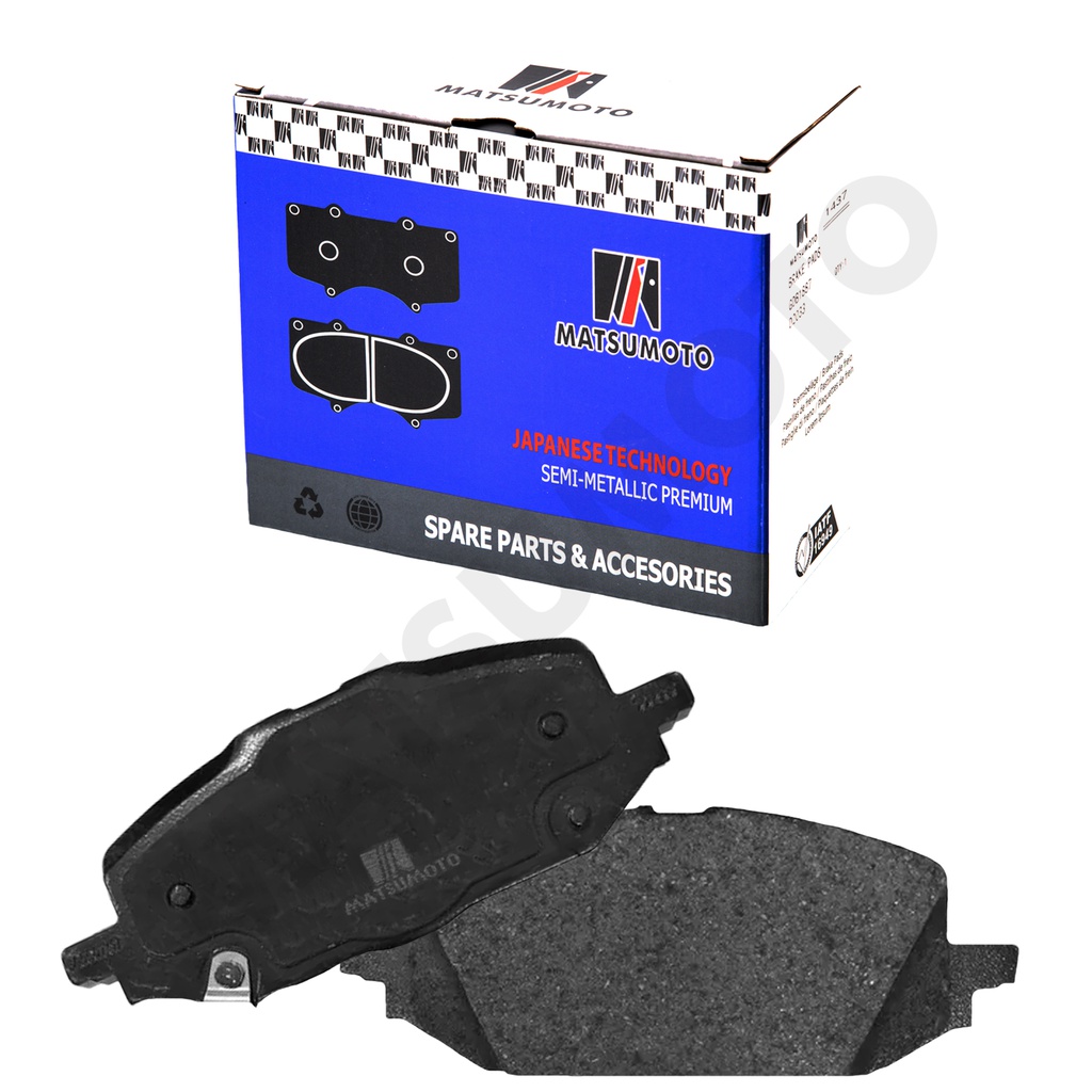 M1535 Pastillas de Freno Semi-metálica Delanteras Chevrolet Onix (2020 ...